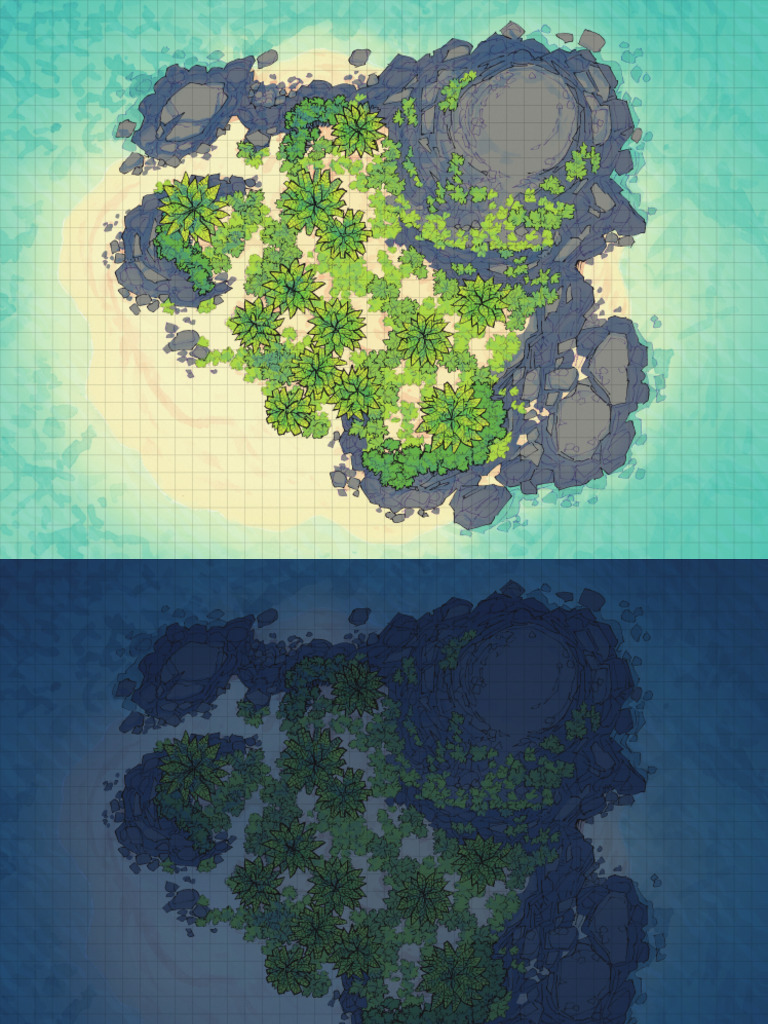 Desert Island - 44x32 | PDF