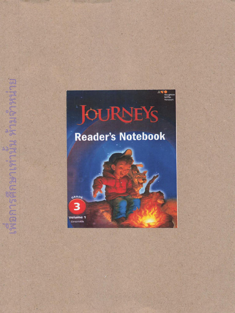 Journey Reader's Notebook Grade 3 Volume 1-50% | PDF