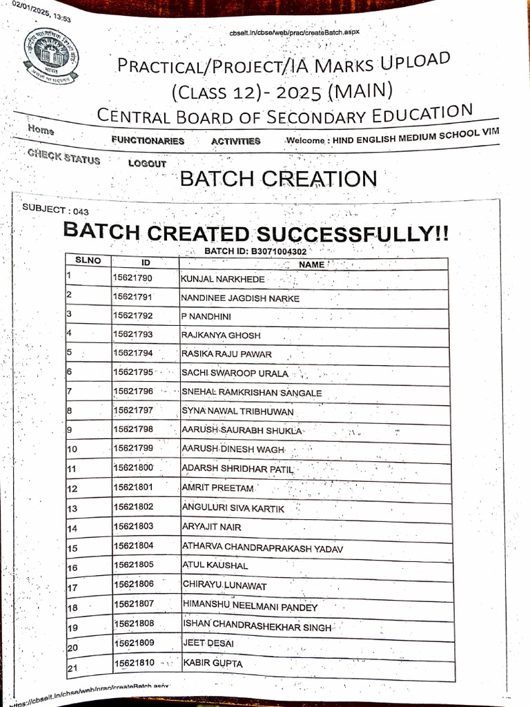 Batch 2 For Physics & Chemistry | PDF
