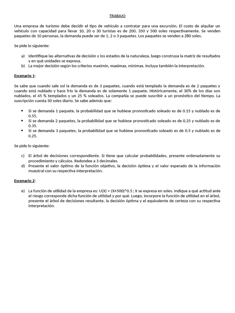 Caso Grupo 9 - Iop2 | PDF