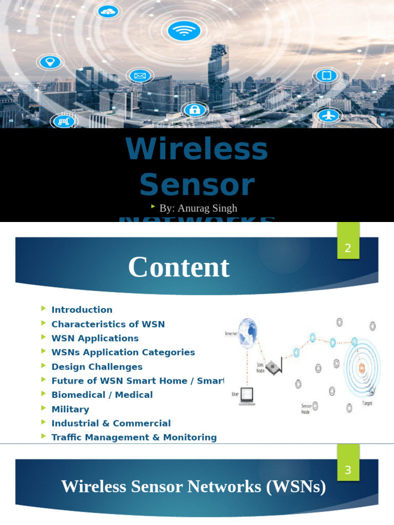 Wireless Sensor Network | PDF | Wireless Sensor Network | Computer Network