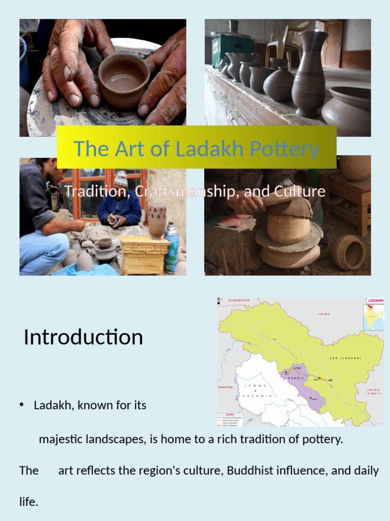 Ladakh Pottery: Culture & Craft | PDF
