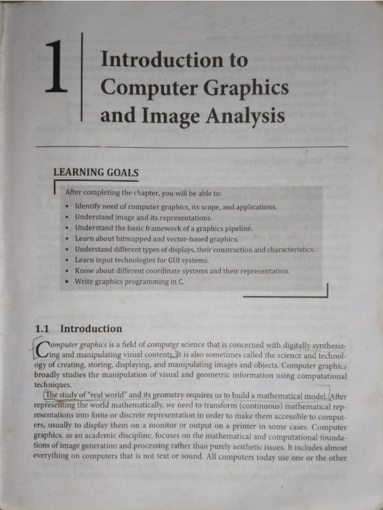 CG Chapter 1 | PDF