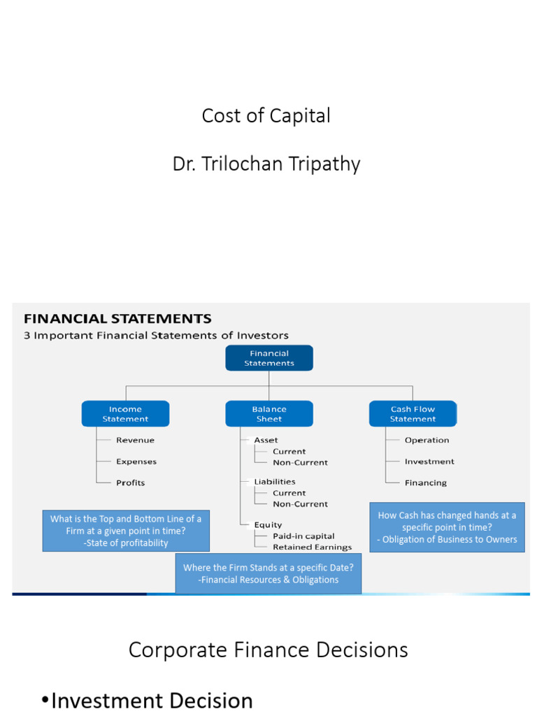 2_cost of capital | PDF | Cost Of Capital | Beta (Finance)