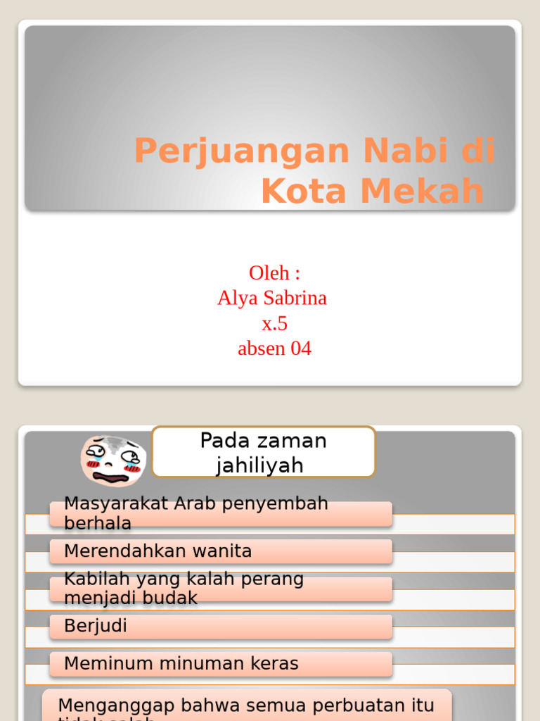 Alya, Dakwah Mekah | PDF