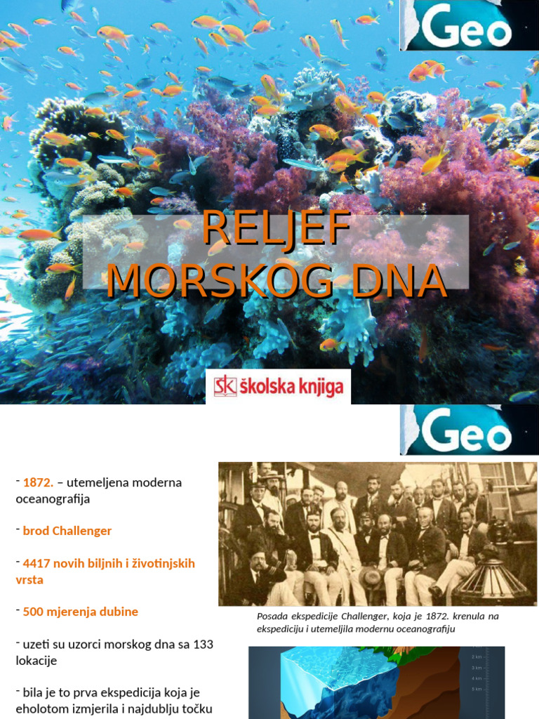 Reljef Morskog Dna | PDF