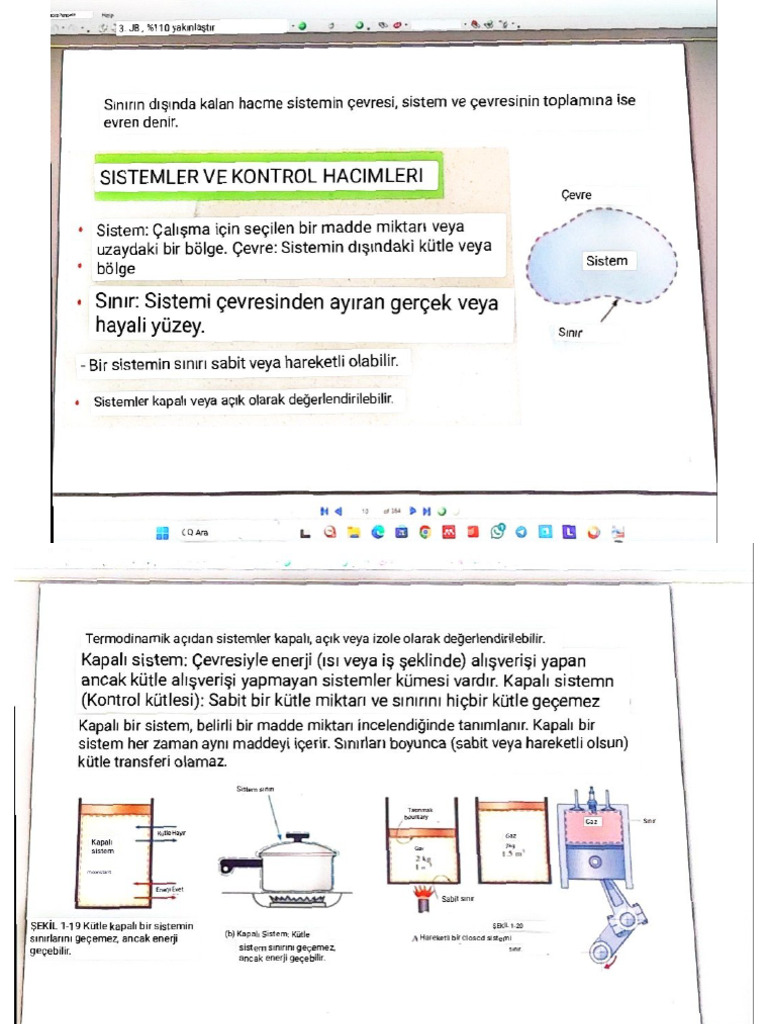 Termodinamik 1. Ve 2.hafta Ders Slaytları | PDF
