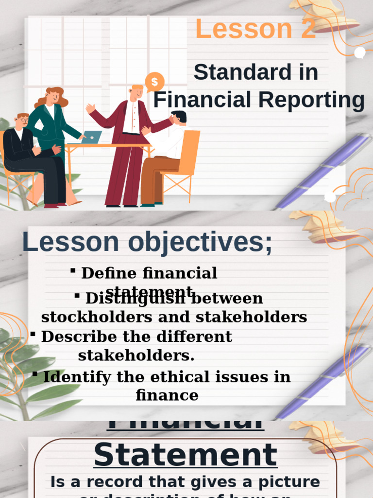 Lesson2 Business Finance PPT 1 | PDF | Employment | Stocks