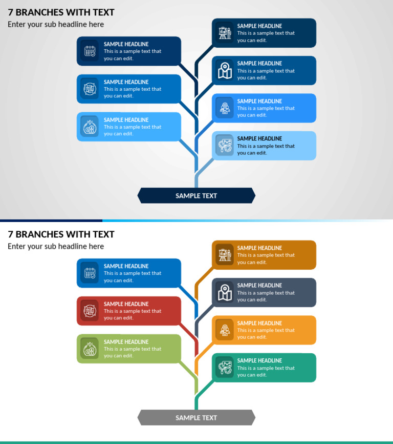 Free 7 Branches With Text Static 16x9 | PDF