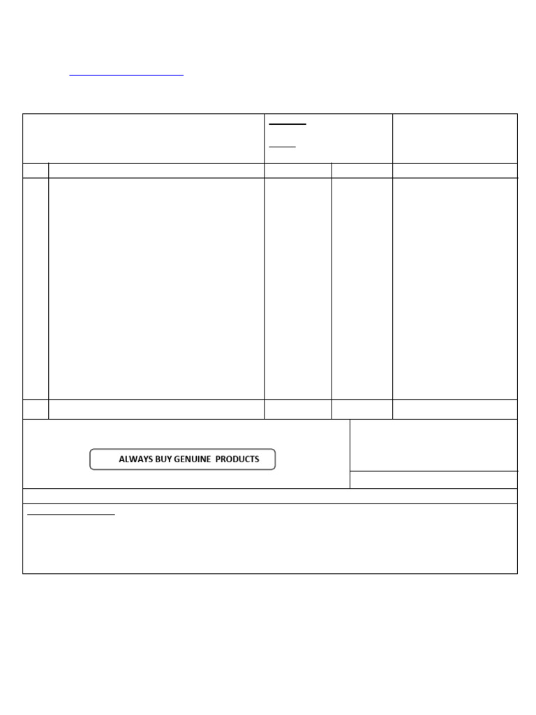 Invoice for Electronics Purchase | PDF