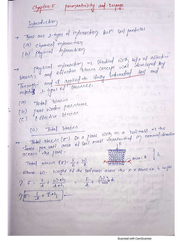 Adtnl-Notes_-Permeability-Seepage-and-Compaction (1) | PDF Adtnl-Notes_-Permeability-Seepage-and-Compaction (1) | PDF