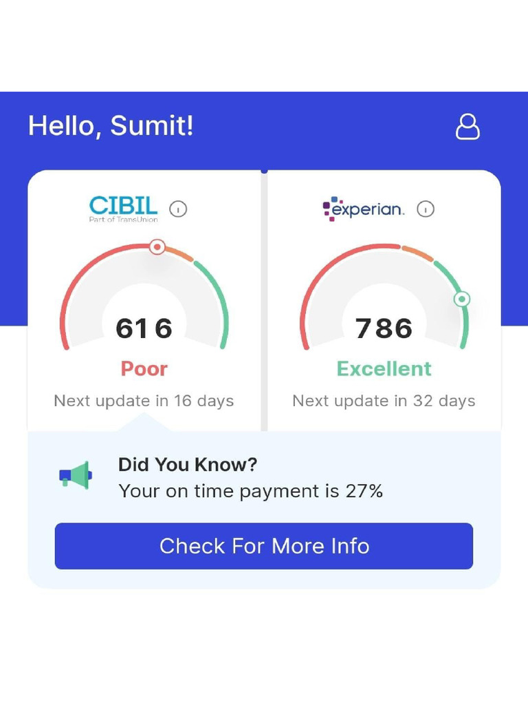Sumit - CIBIL Report | PDF