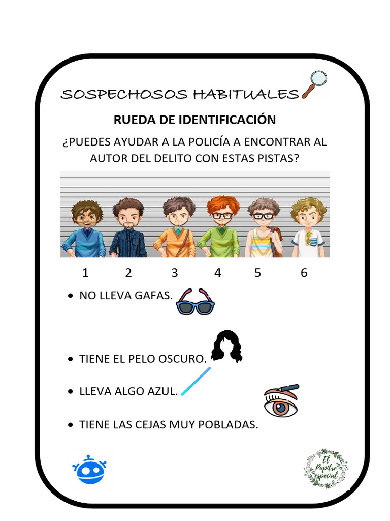 Detectives: Resuelve el Misterio | PDF