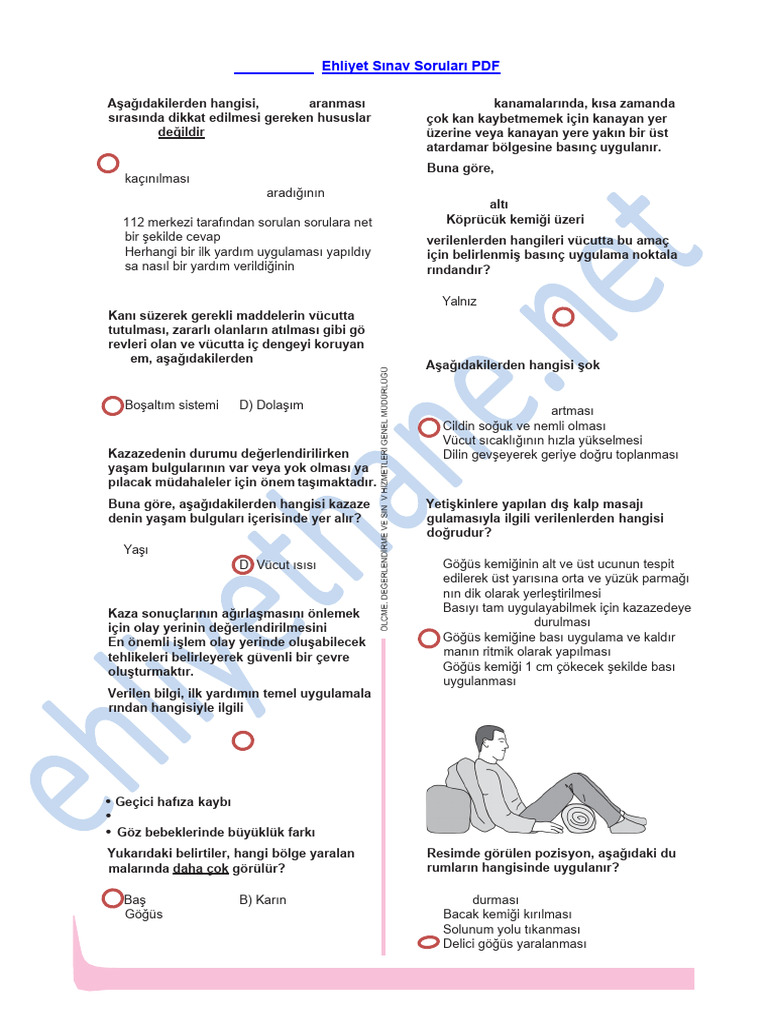 Ehliyet Sinav Sorulari PDF 13 | PDF