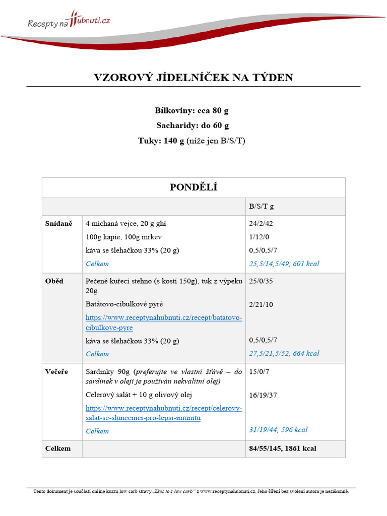 LC-VZOROVY-JIDELNICEK-TYDEN | PDF