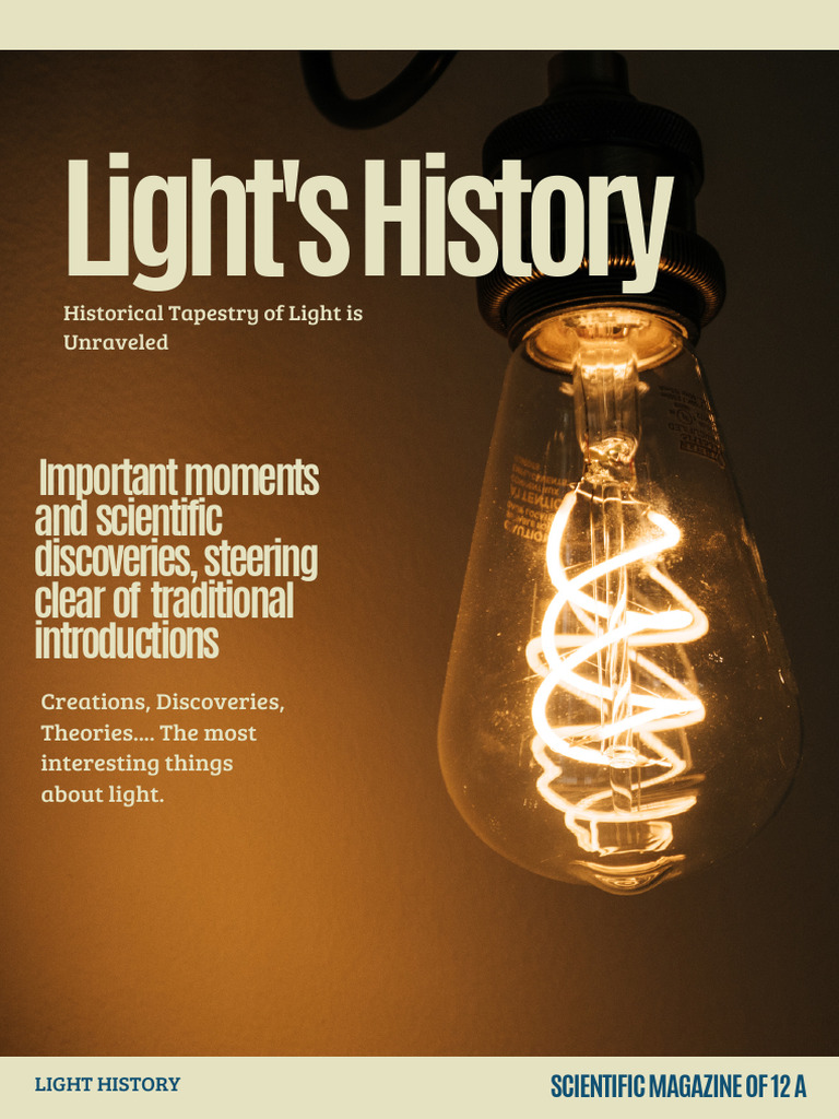 History and Science of Light Explained | PDF | Photoelectric Effect ...