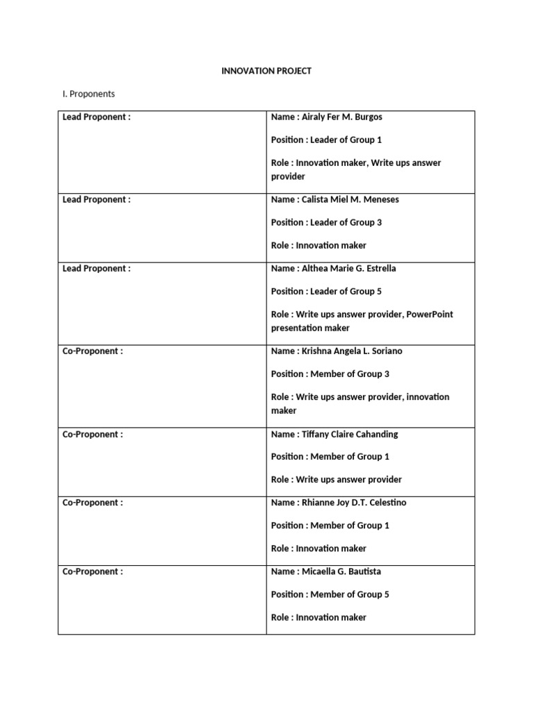 Science INNOVATION PROJ WPS Office 2 | PDF