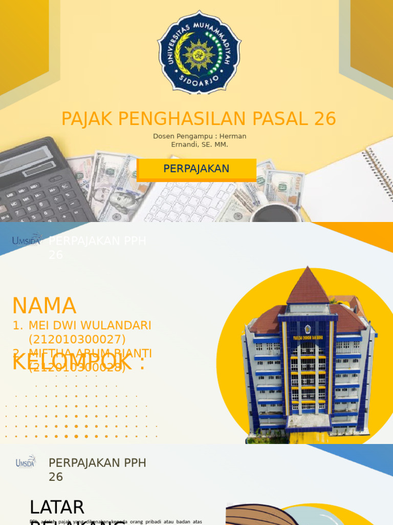 Perpajakan PPH Pasal 26 6b1ak | PDF
