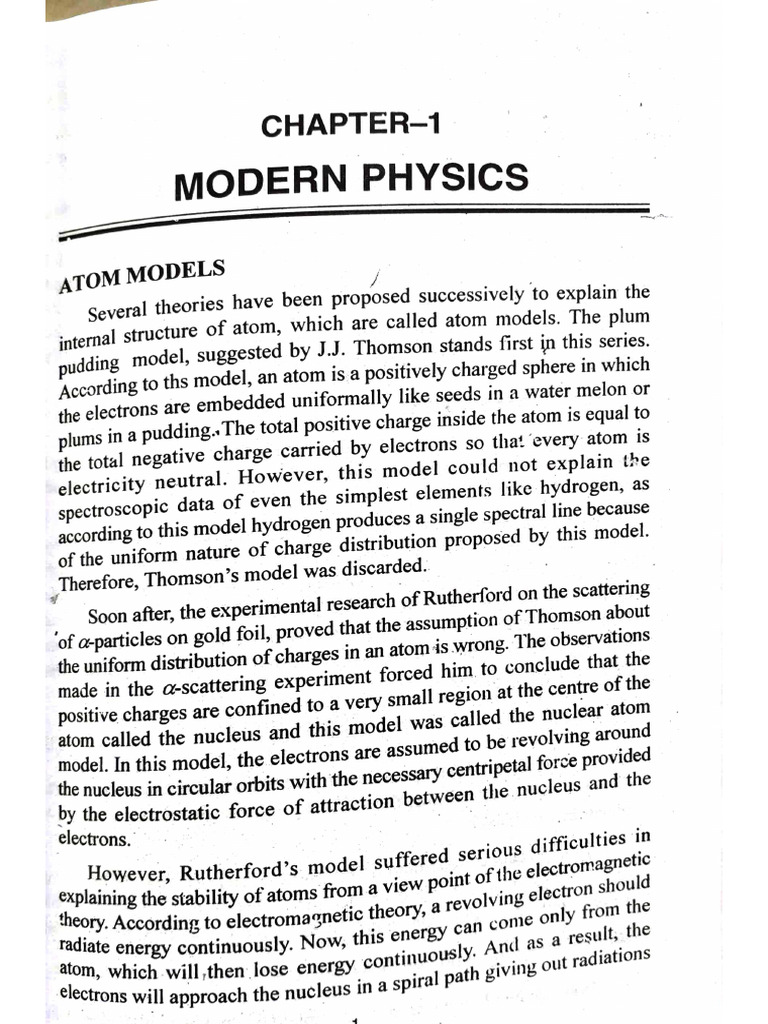 3rd Sem Physics Mod 1 | PDF