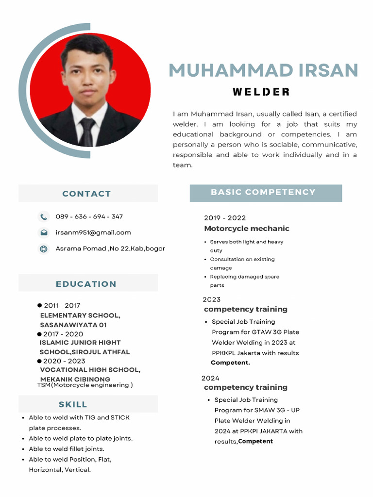 Resume - Muhammad Irsan | PDF
