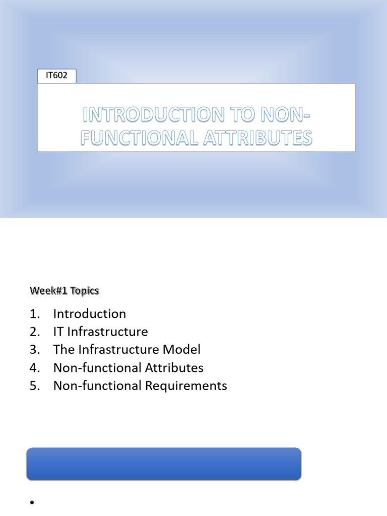 IT 602 Week 1 Slides Part II | PDF