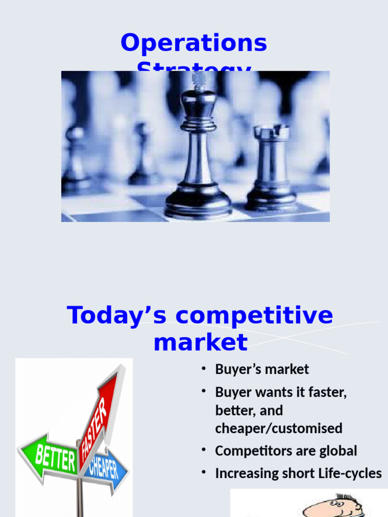 Operation Management strategy | PDF | Strategic Management | Supply Chain