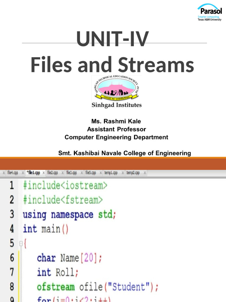 Unit-IV Oop Part-II RBK | PDF