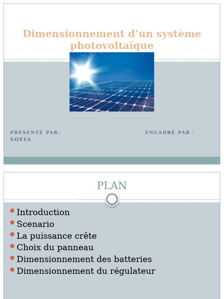 dimensionnement | PDF | Électricité | Biens manufacturés