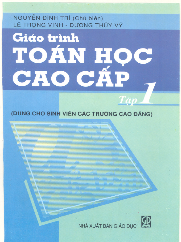 Toan Cao Cap Nguyen Dinh Tri | PDF