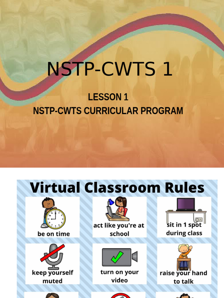 Nstp Lesson 1 | PDF