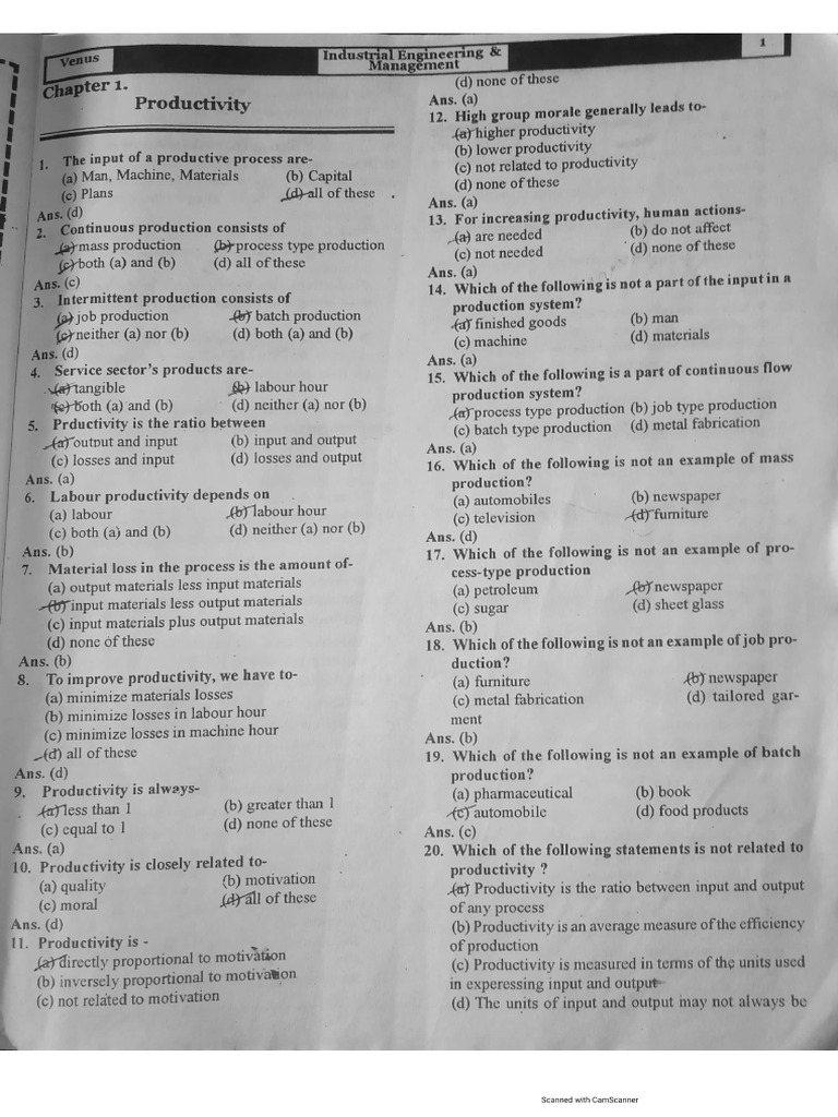 Industrial Engineering and Management(601) Venus Publication | PDF