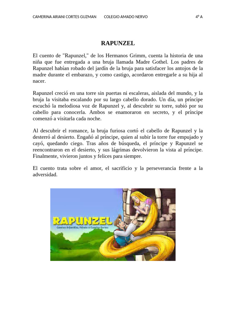 Rapunzel | PDF