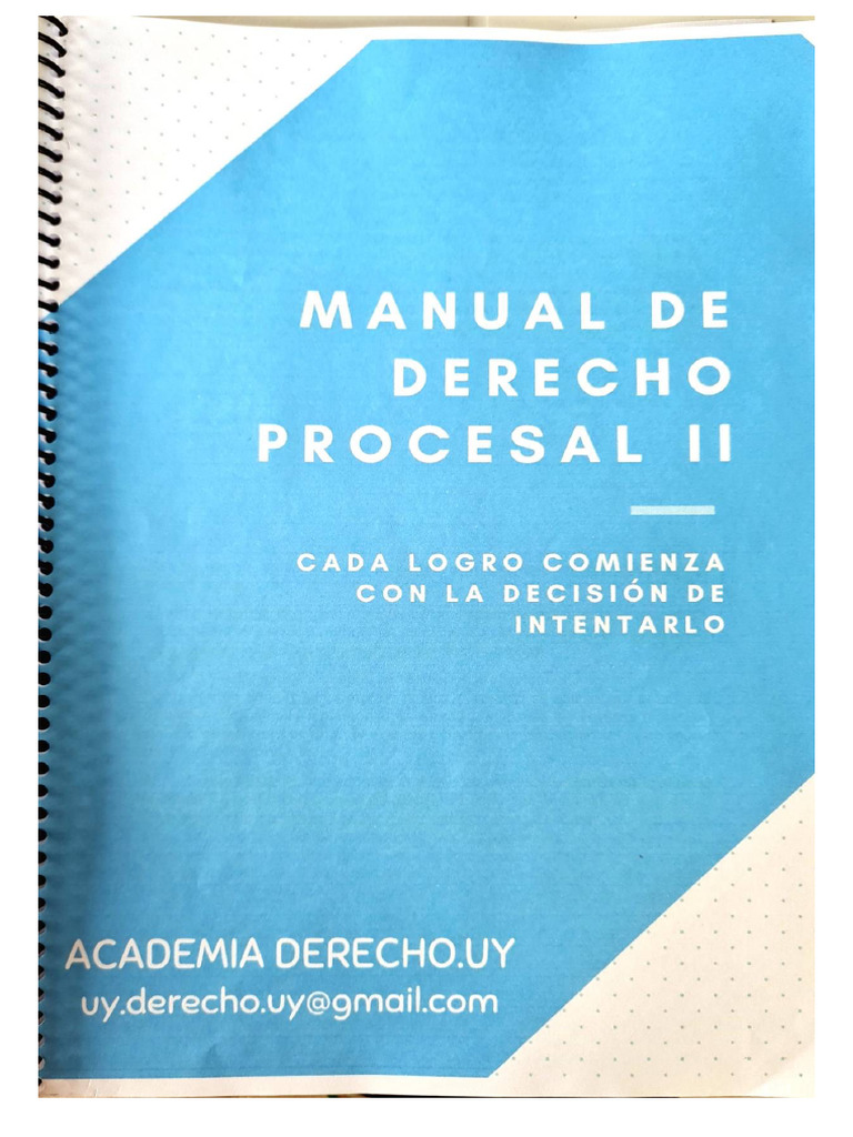 Procesal 2 | PDF
