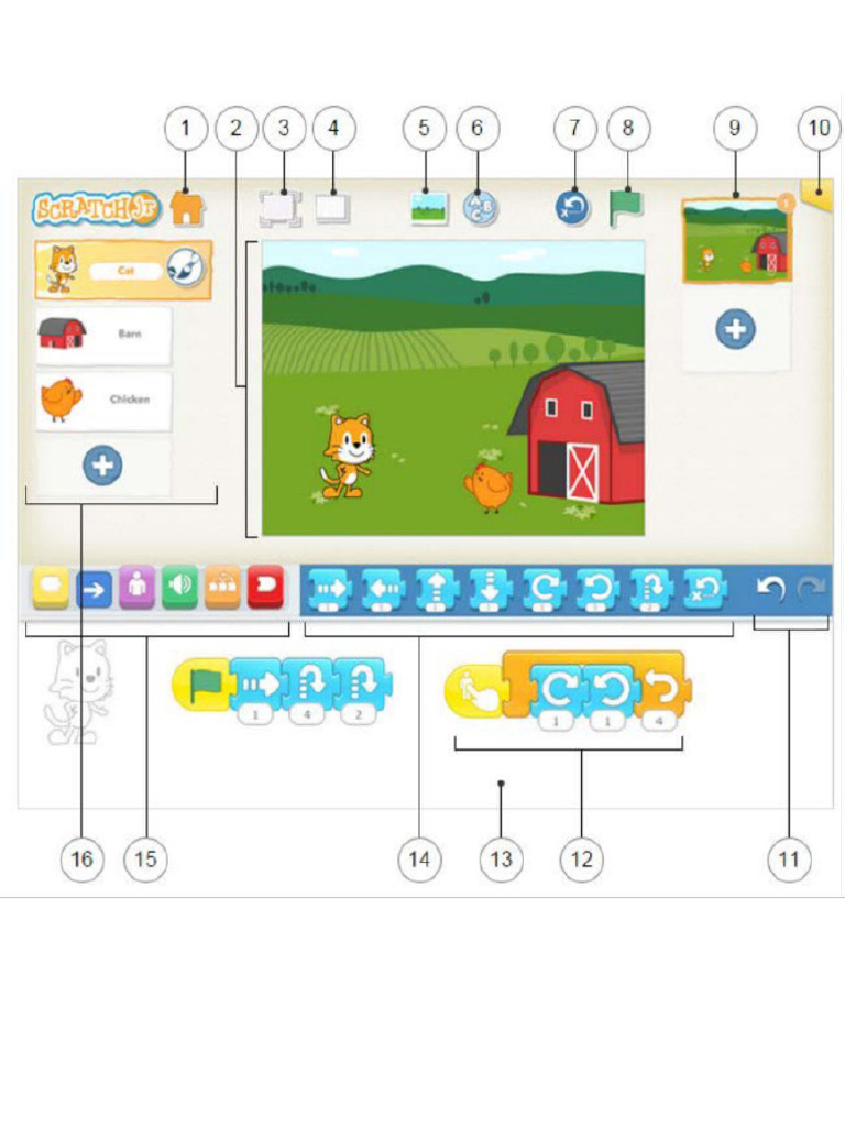 ScratchJr Interface | PDF