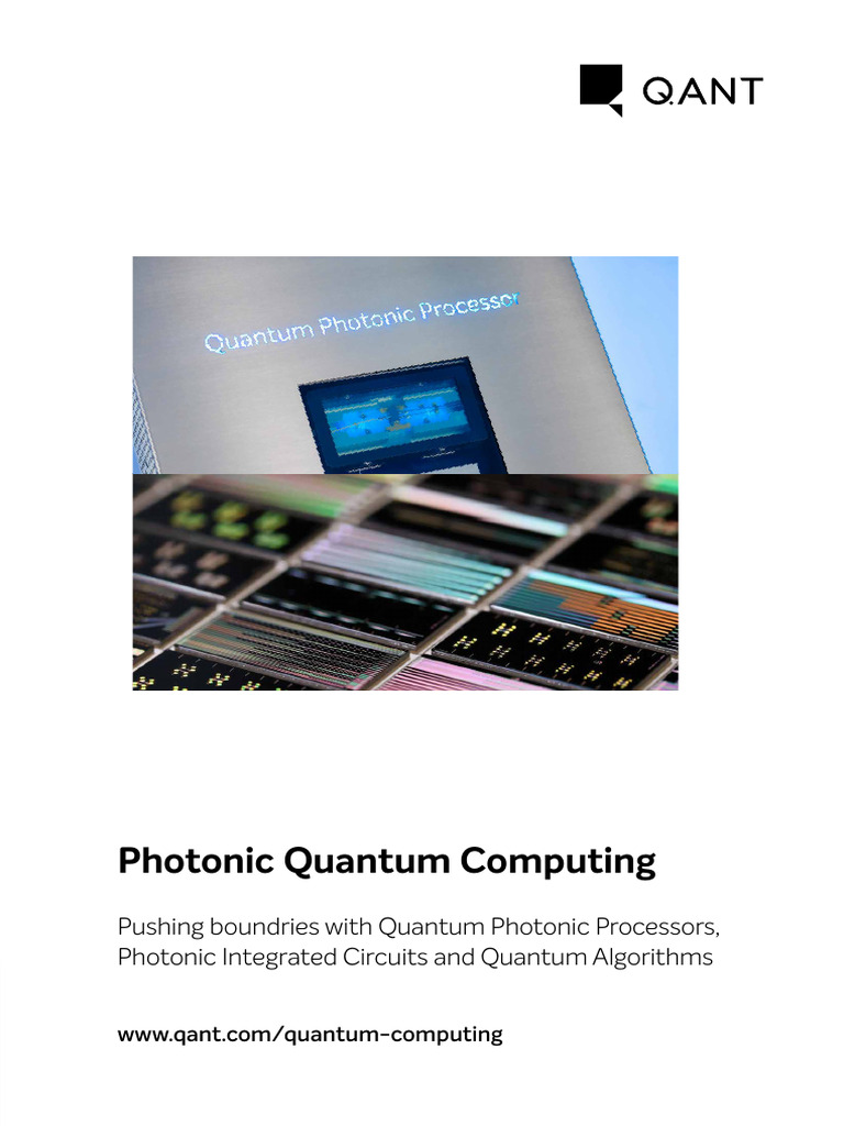 2310 Q.ANT The Power of Quantum Computing | PDF | Photonics | Quantum Computing