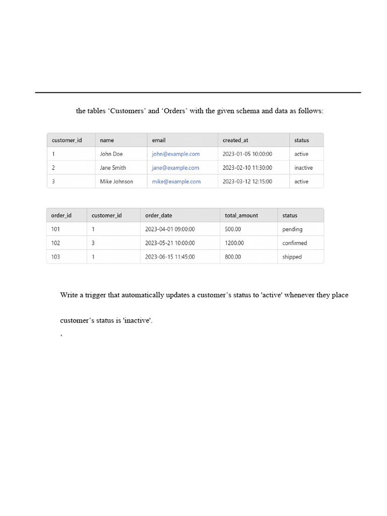 DBMS Lab Assignment-9 | PDF