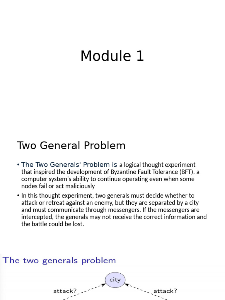 3-Byzantine General Problem and Fault Tolerance Hadoop Distributed File System Distributed Hash ...