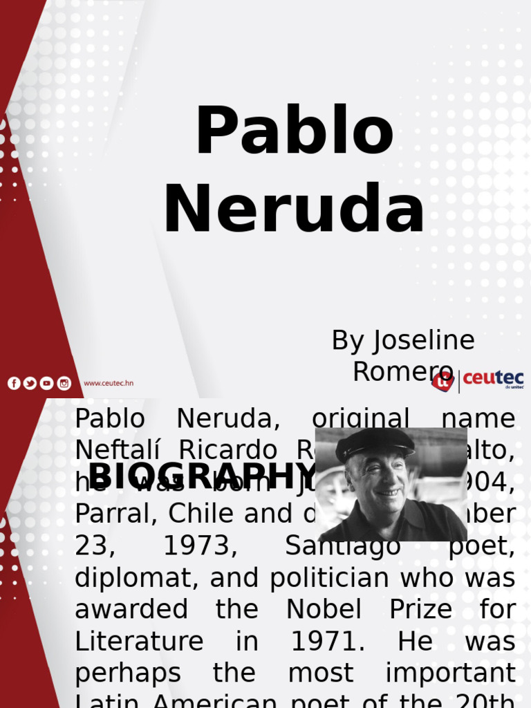 Pablo Neruda | PDF | Poetry
