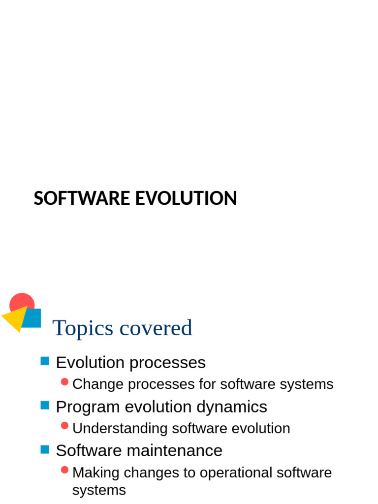 8-software evolution | PDF | Agile Software Development | Software