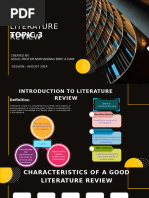 Literature Review Matrix TEMPLATE UPDATED | PDF