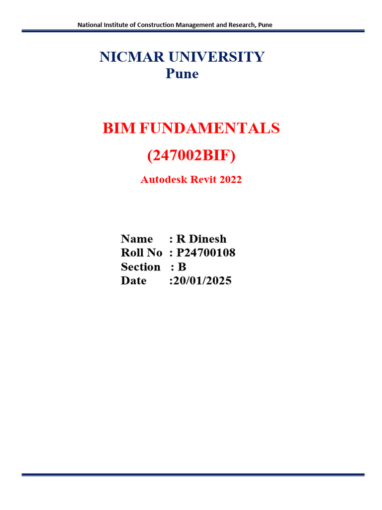 BIM Column Placement in Revit 2022 | PDF