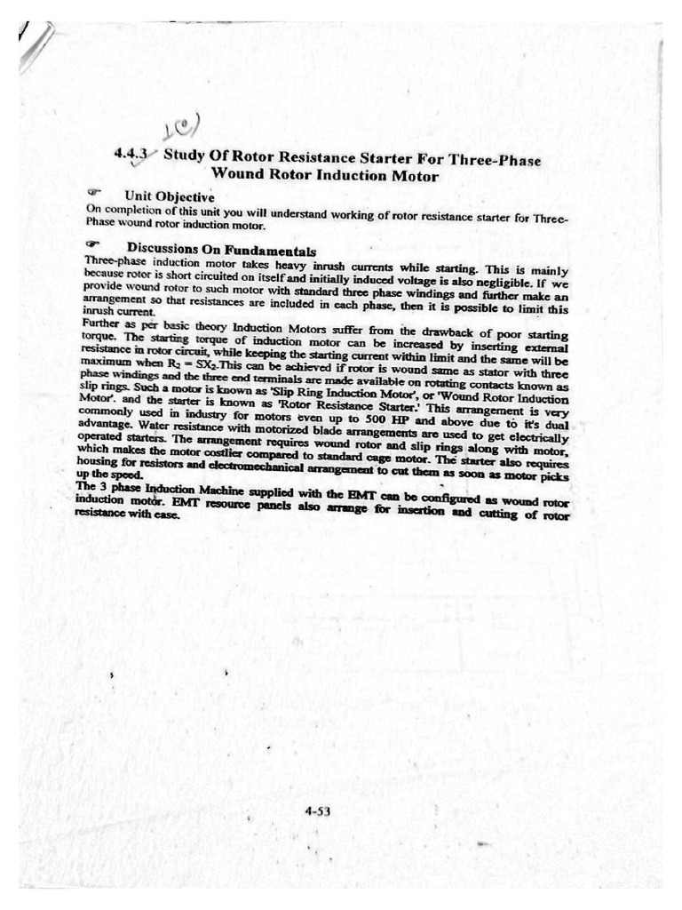 electrical machine II LAB EXPT 1-1 | PDF