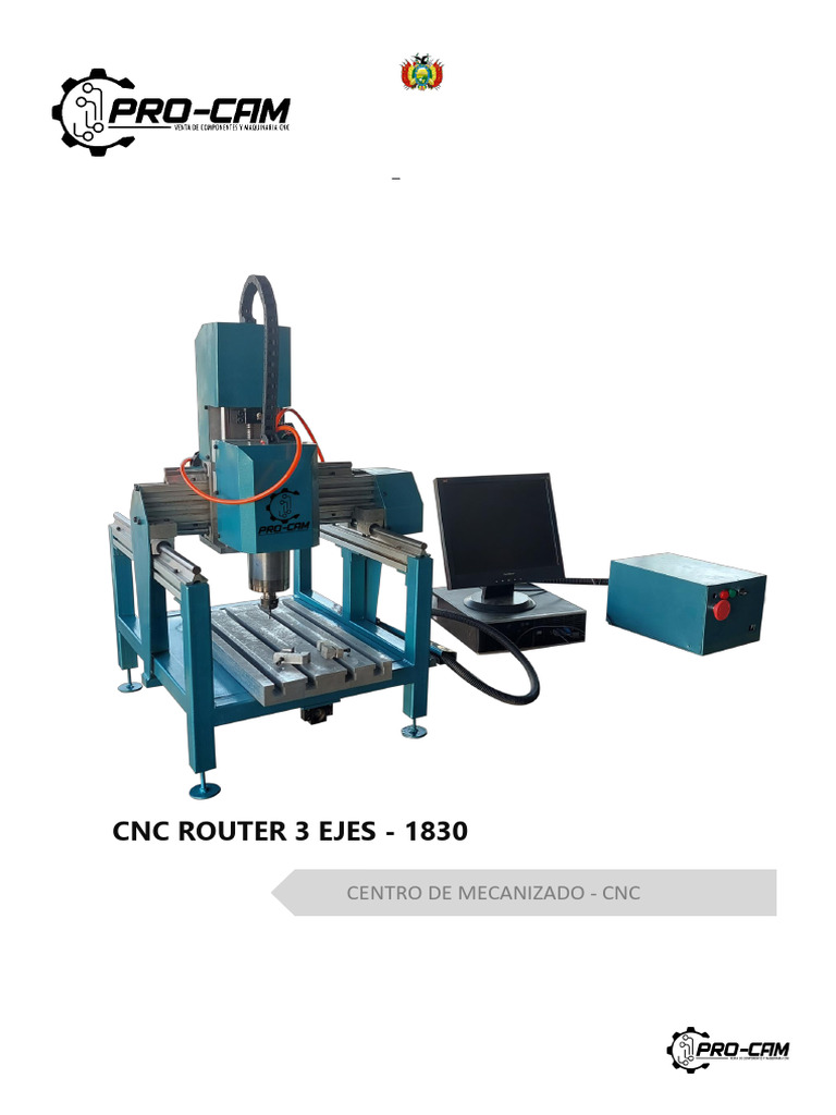 Cotización CNC Router 3 Ejes 1830 | PDF | Control numerico | Transporte