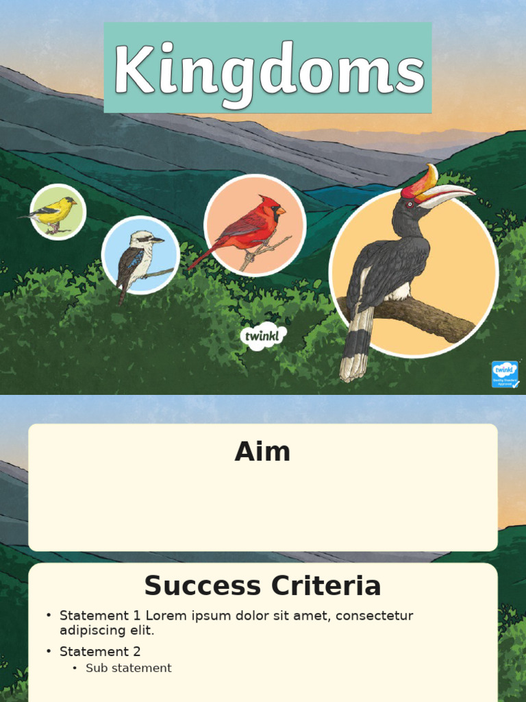 Kingdoms | PDF | Cell (Biology) | Fungus