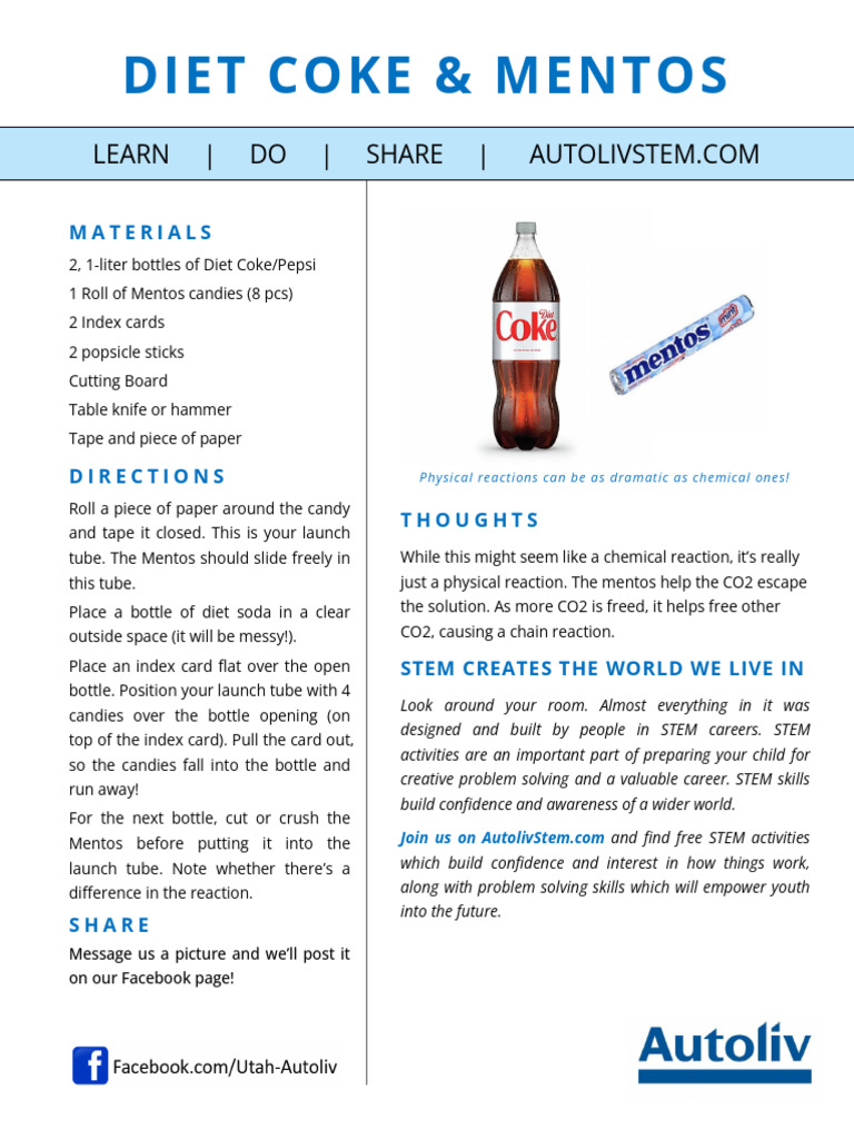 Coke and Mentos | PDF
