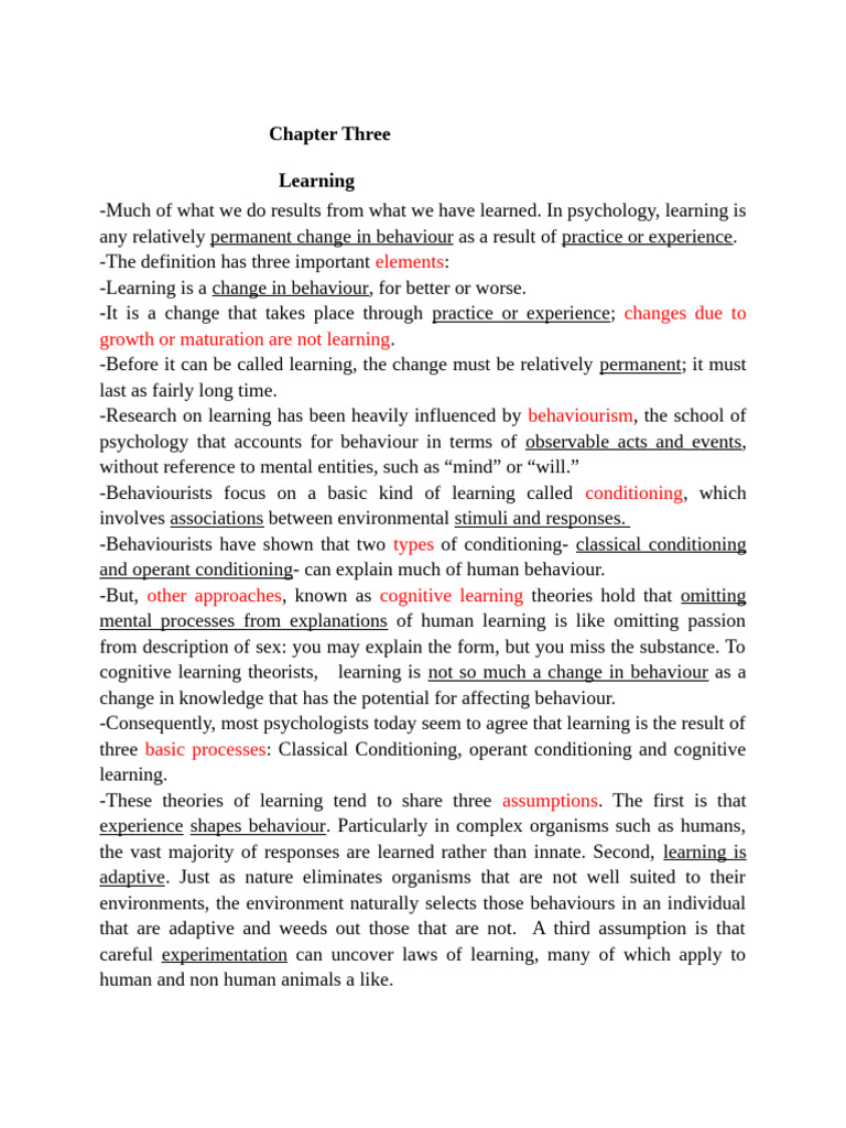 Understanding Classical Conditioning | PDF | Classical Conditioning | Reinforcement