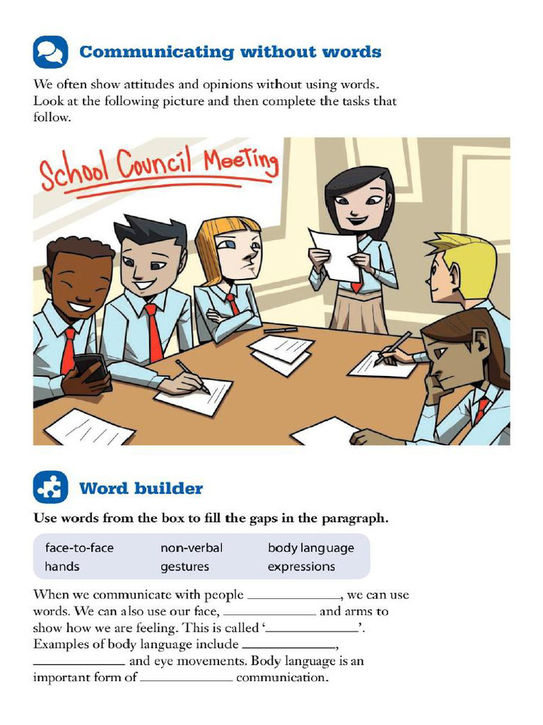 communicating without words | PDF