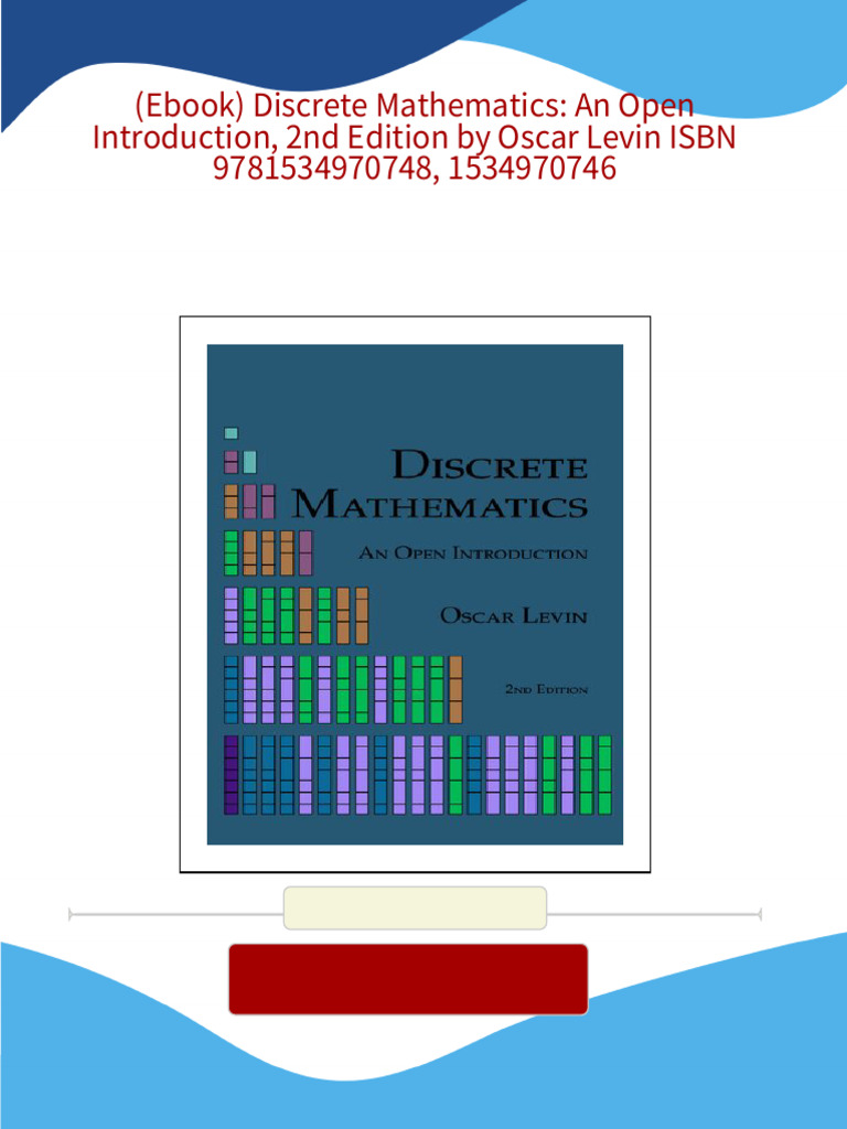 Download ebooks file (Ebook) Discrete Mathematics: An Open Introduction ... Download ebooks file (Ebook) Discrete Mathematics: An Open Introduction ...
