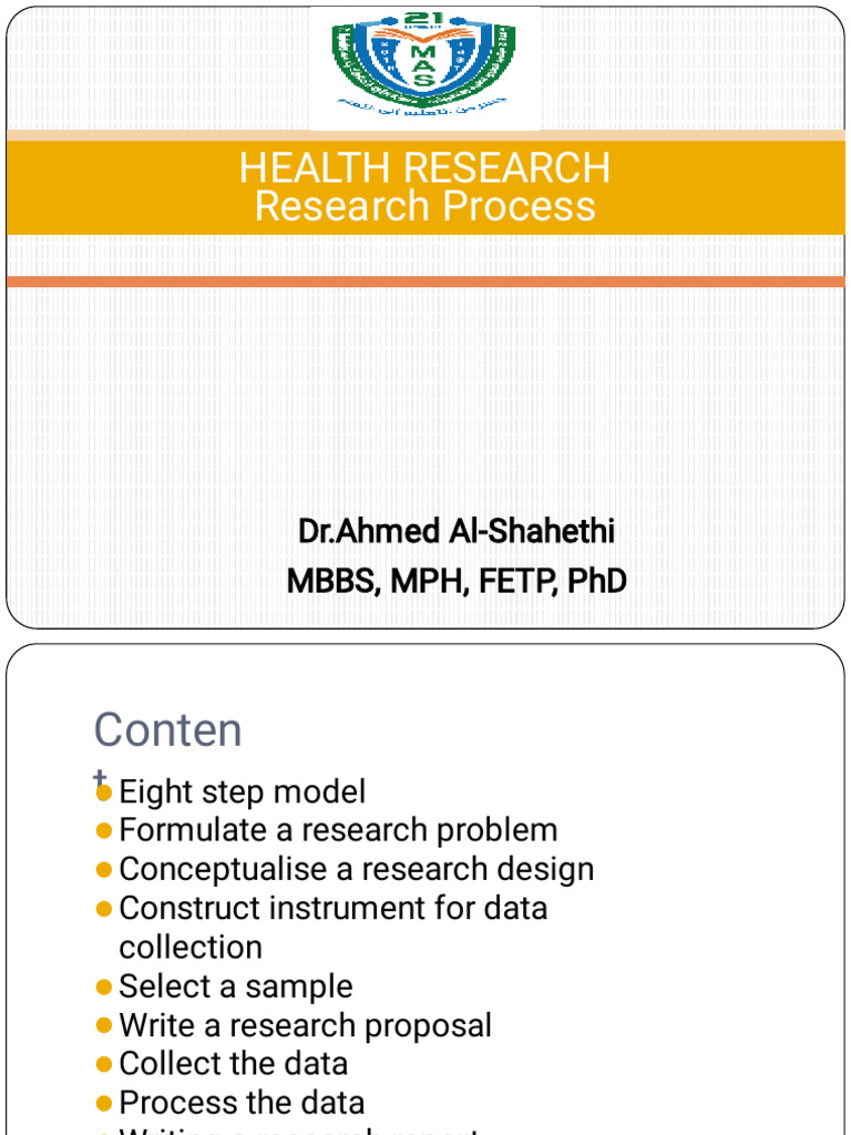 Lecture 2 - Research Problem | PDF | Sampling (Statistics) | Statistics