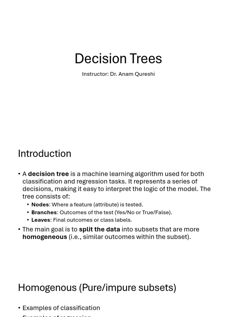 Decision Trees | PDF